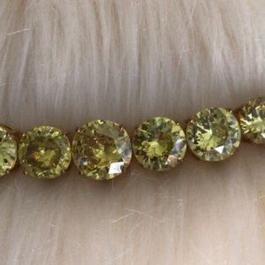 Jewelry | Yellow Bling Bracelet | Poshmark